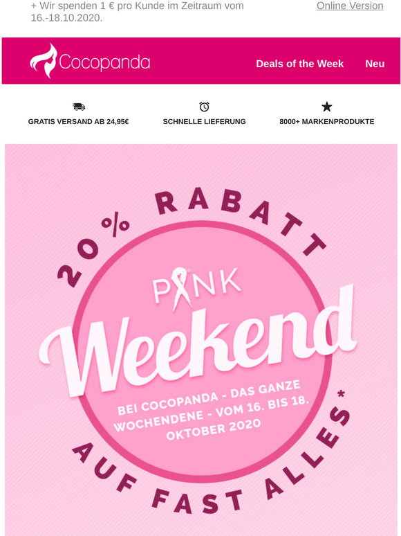 Cocopanda: Pink Weekend bei Cocopanda | Milled