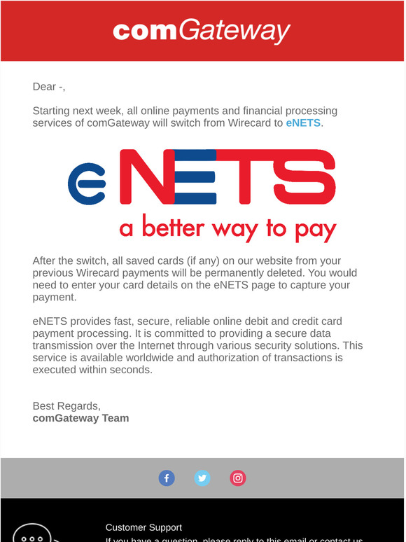 comGateway: Introducing eNETS: A Better Way to Pay 💳 | Milled