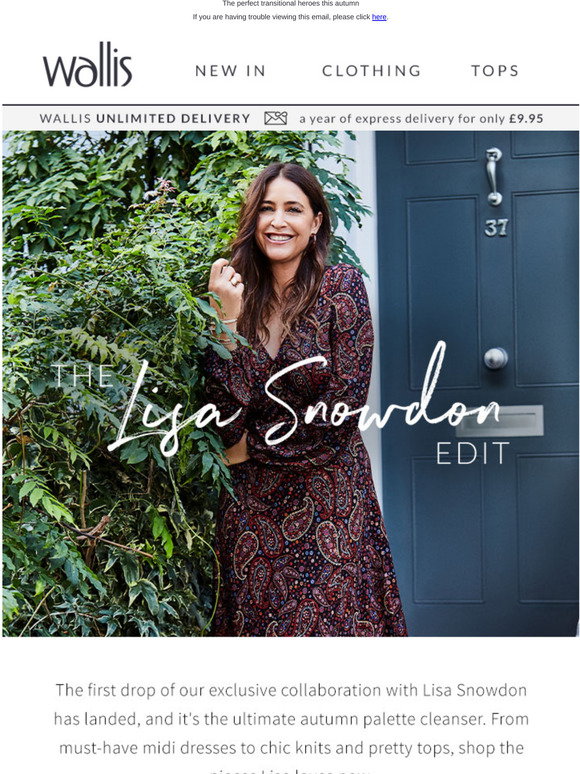 Wallis: Shop with Lisa Snowdon | Milled