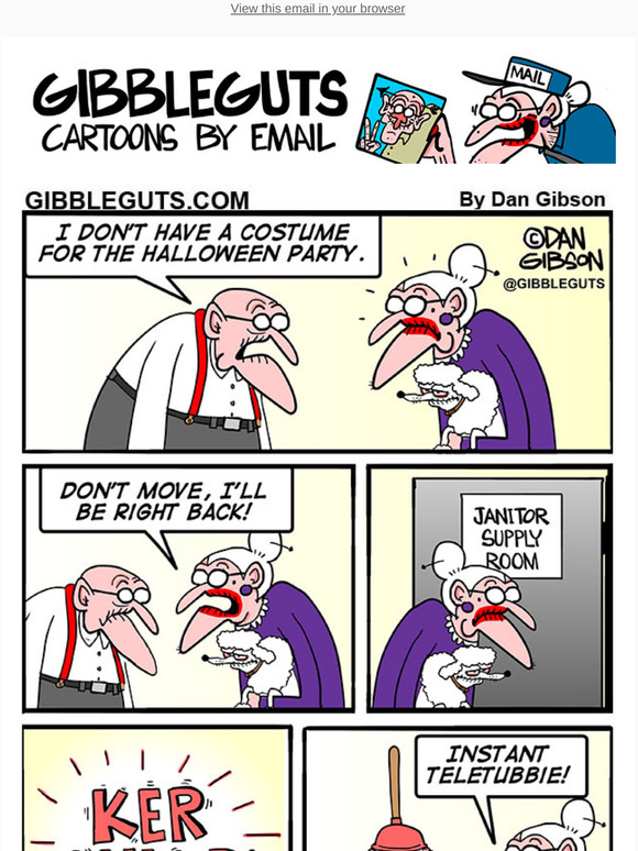 Gibbleguts: Monday's Gibbleguts Comic 😀 | Milled