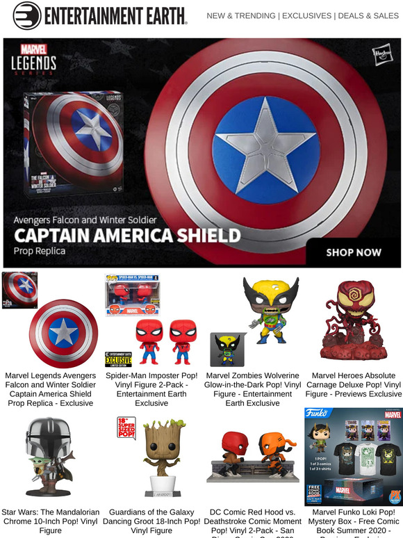 Entertainment Earth: New Marvel Legends Prop Replica! | Milled