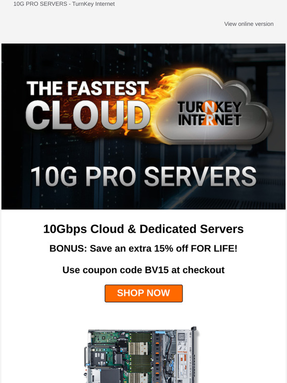 TurnKey Internet: Upgrade to the FASTEST Cloud! | Milled