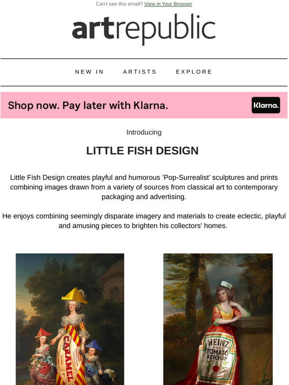Art Republic: Introducing: Little Fish Design, plus more new artworks ...