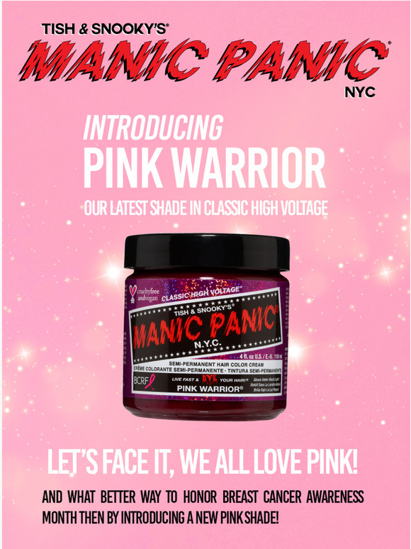 Manic Panic: Introducing Pink Warrior | Milled