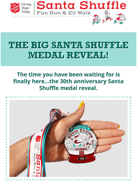 Running Room Canada: Check Out the 2020 Virtual Santa Shuffle Medal ...