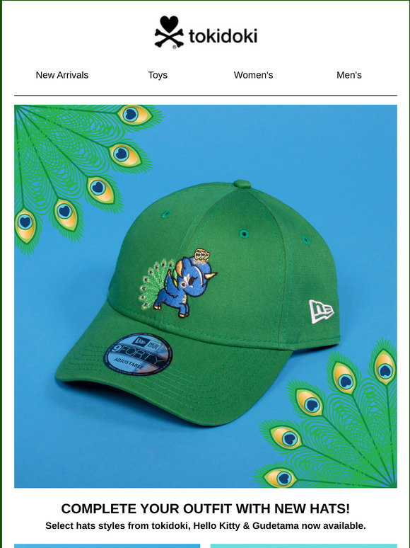 Tokidoki: 🧢 Complete your outfit with new tokidoki hats! | Milled