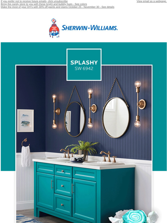 Sherwin-Williams: 5 Candy-Inspired Colors to Brighten Your Day 🍬🍭 | Milled