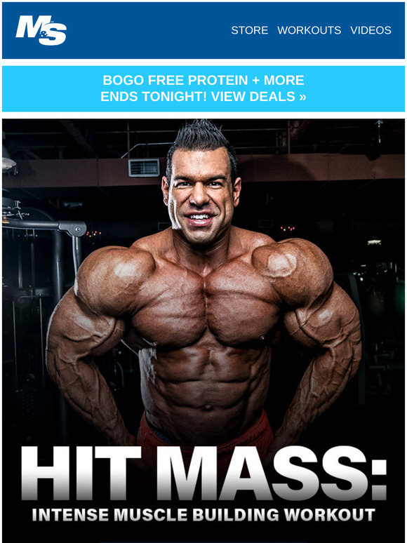 Muscle & Strength: HIT MASS: Intense Muscle Building Workout | Milled