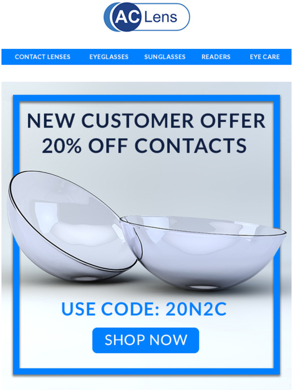 AC Lens: Keep Your Eye On This Contact Lens Deal | Milled