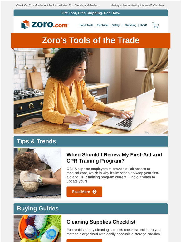 Zoro: Your October "Zoro's Tools of the Trade" Newsletter Is Here! | Milled