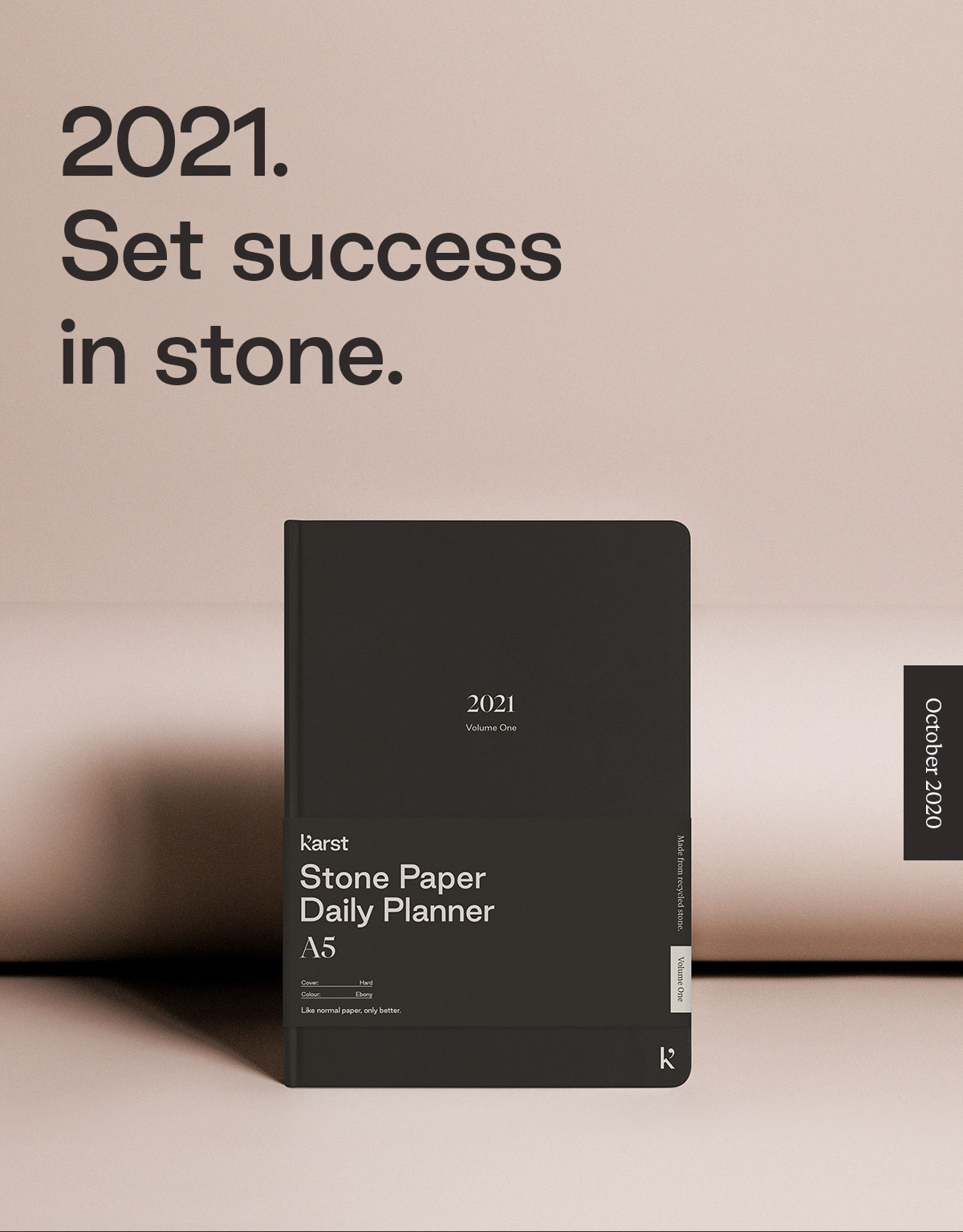 Karst Stone Paper: Our 2021 Daily Planner is here. | Milled
