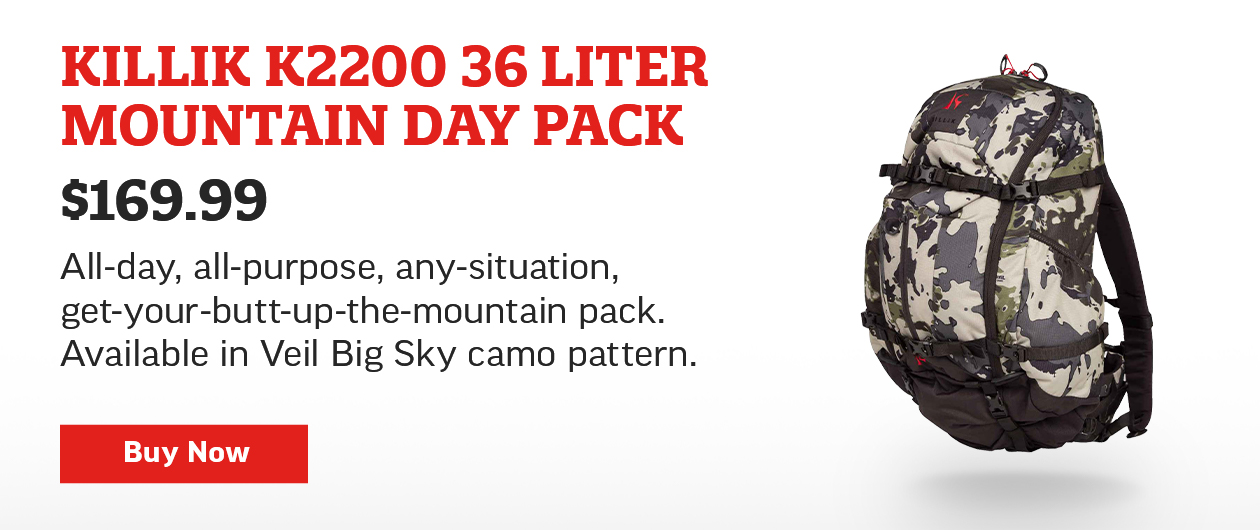 Sportsman's Warehouse: NEW 2020 Killik Backpacks. | Milled