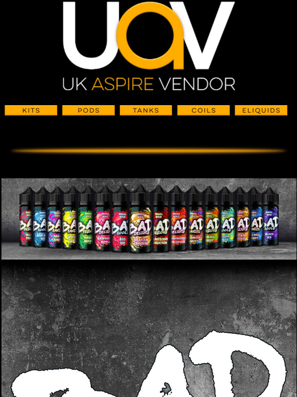 Aspire: NEW BAD JUICE 100ML SHORTFILLS | Milled