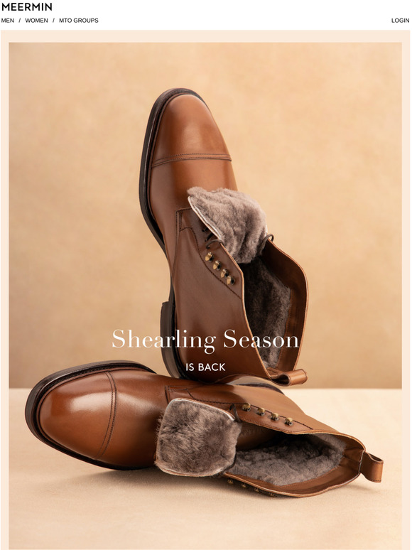 Meermin Shoes: All New Shearling Lined Boots // Get ready for the ...