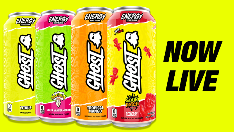 Campus Protein (US): Ghost Energy Drinks | Milled