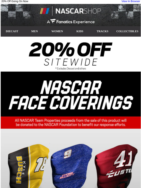 NASCAR: NASCAR Essential: Face Coverings For Your Race Face | Milled