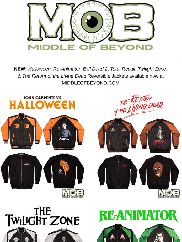 Middle of Beyond: NEW! Officially Licensed Reversible Jackets | Milled