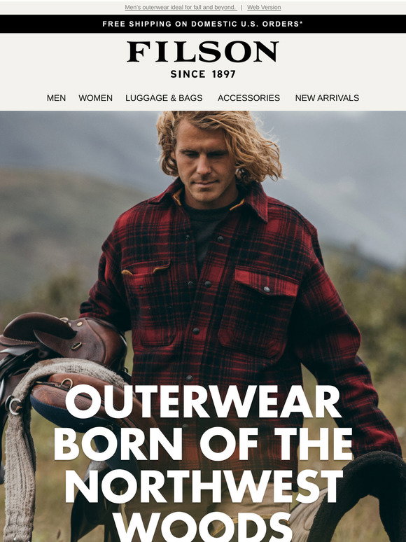 Filson: Better Outdoor Clothes | Milled