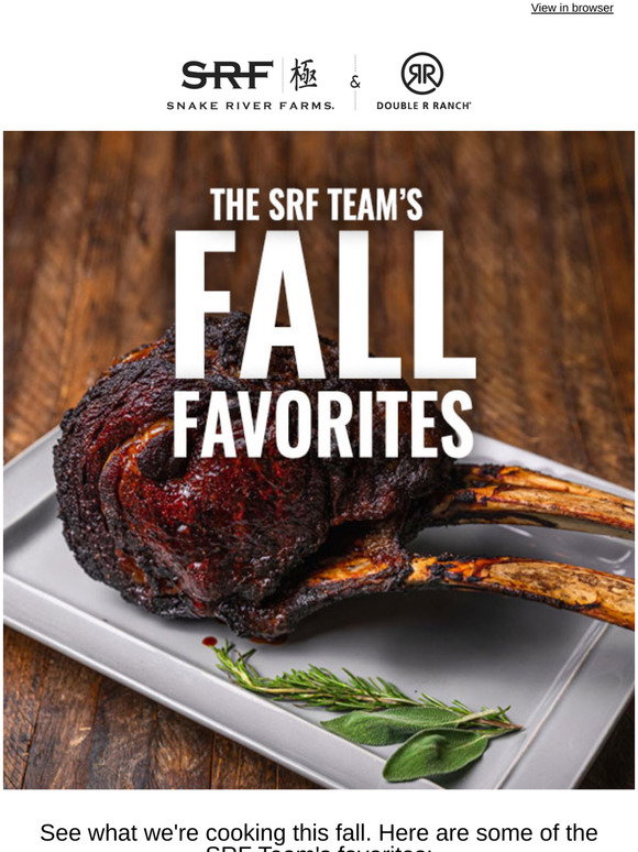 Snake River Farms: Your Next Order Is Ready | Here are the SRF Team's ...