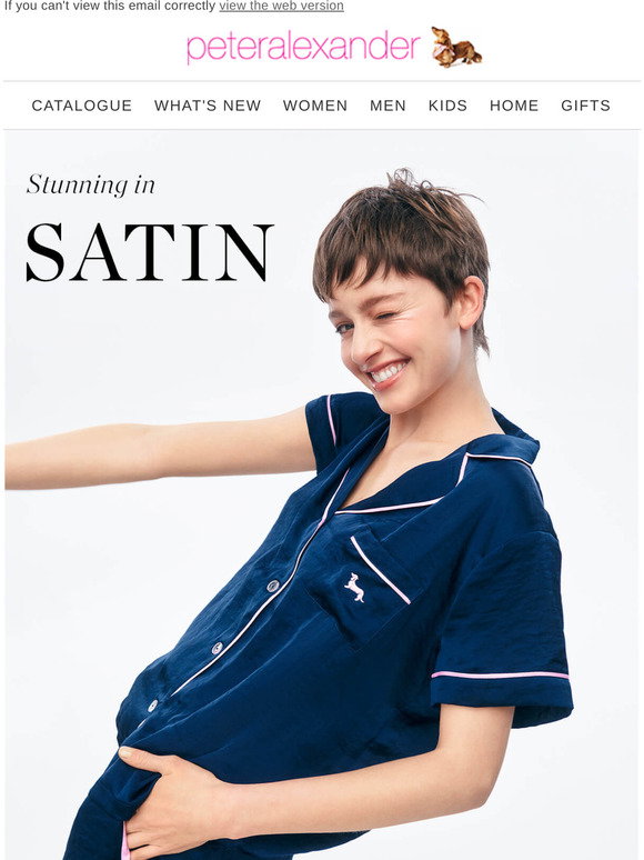 Peter Alexander: Satin to make you smile | Milled