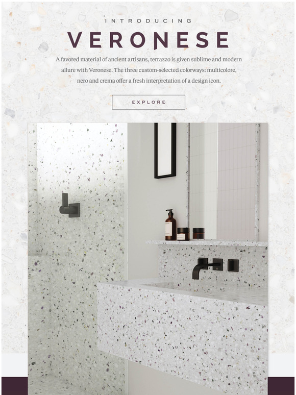 Artistic Tile: Introducing Veronese | Traditional Terrazzo with Modern ...