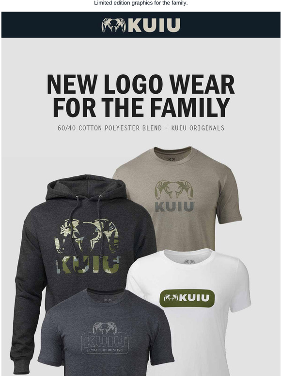 KUIU: New Logo Sweatshirts and T-shirts | Milled