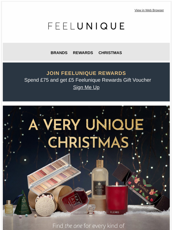 feelunique.com: Gift your way to greatness 🎁 | Milled