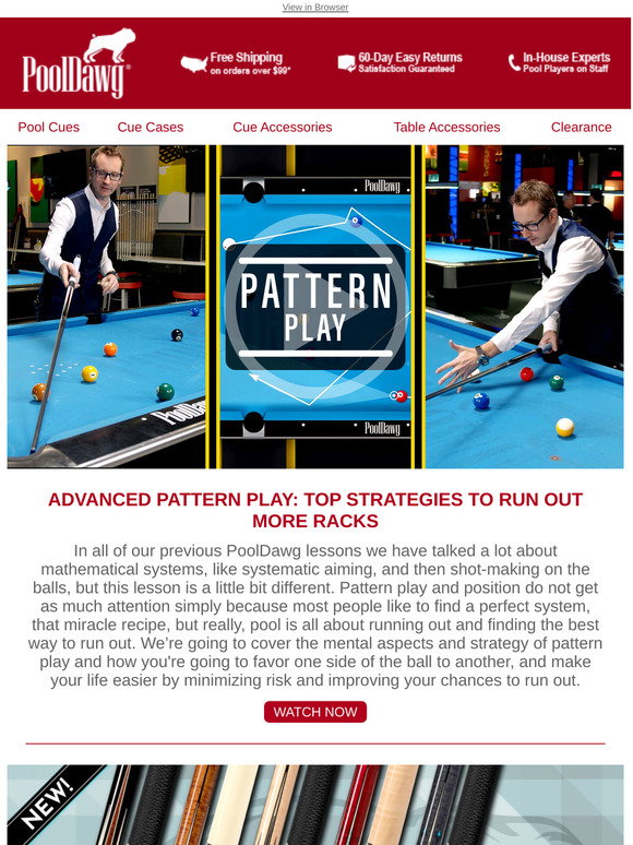 PoolDawg: NEW Florian Kohler’s Advanced Pattern Play + NEW Predator ...