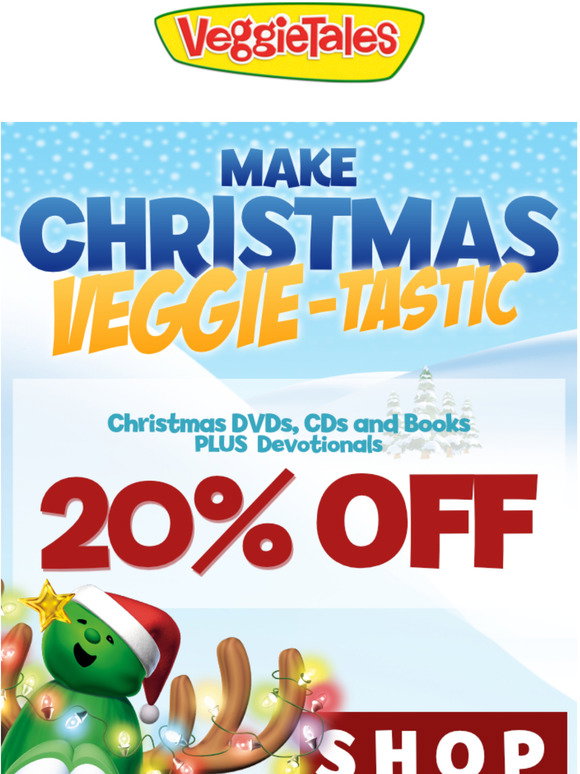 VeggieTales: Christmas Is Near - 20% Off Storewide! | Milled