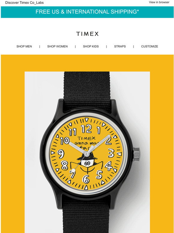Timex: Our latest collab just dropped! | Milled