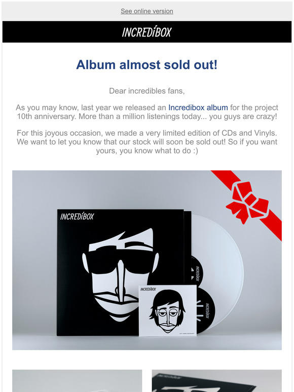 Incredibox: The Incredibox album is almost sold out! | Milled