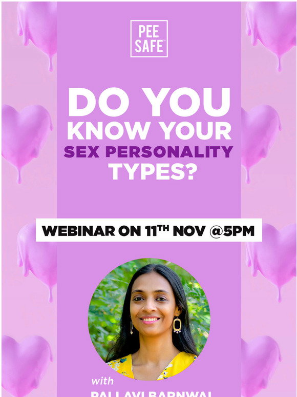Pee Safe Do You Know Your Sex Personality Milled 0402