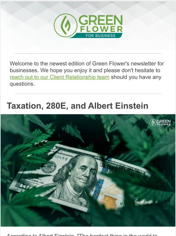 Green Flower Media: Cannabis, Taxation, And Albert Einstein | Milled