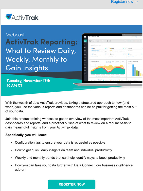 ActivTrak: How to get the most out of your data with ActivTrak's ...