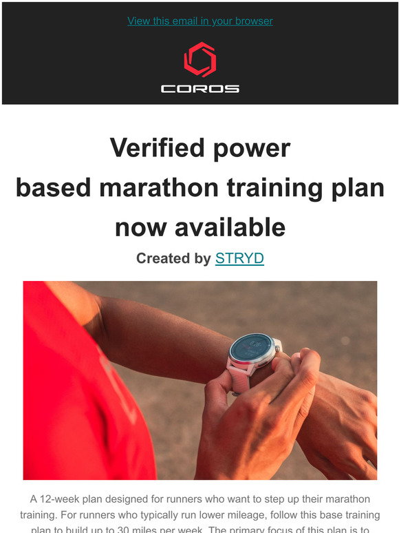 Coros: New Training Plans, New Features and a New Giveaway (Link Fixed ...