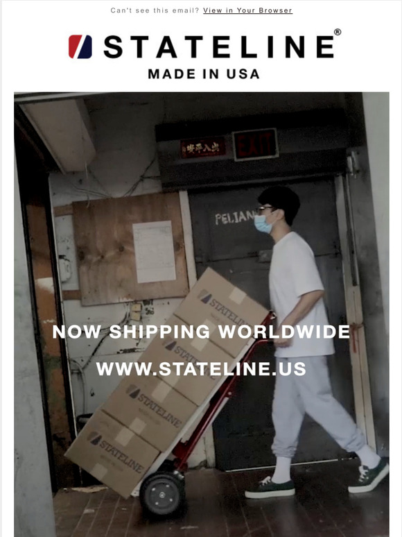 Stateline: Now Shipping Worldwide | Milled