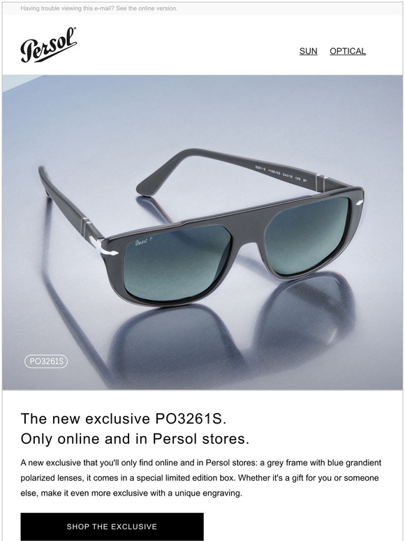 Persol: The New Persol Exclusive Is Here | Milled