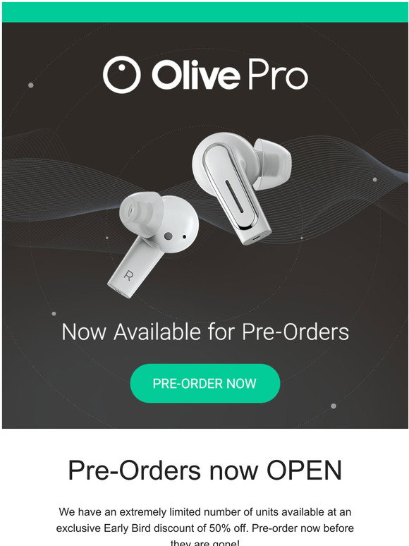 Olive Union: Your exclusive invite to pre-order Olive Pro is here. 🎉 ...