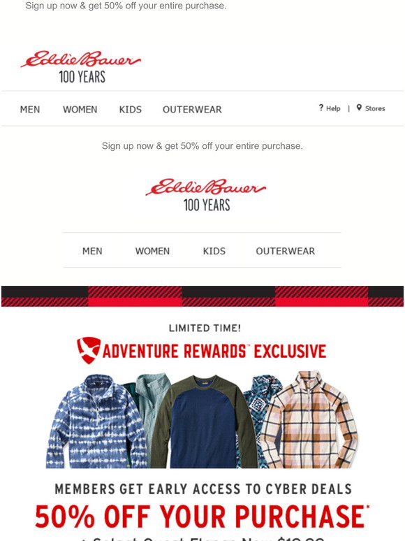 Eddie Bauer Adventure Rewards