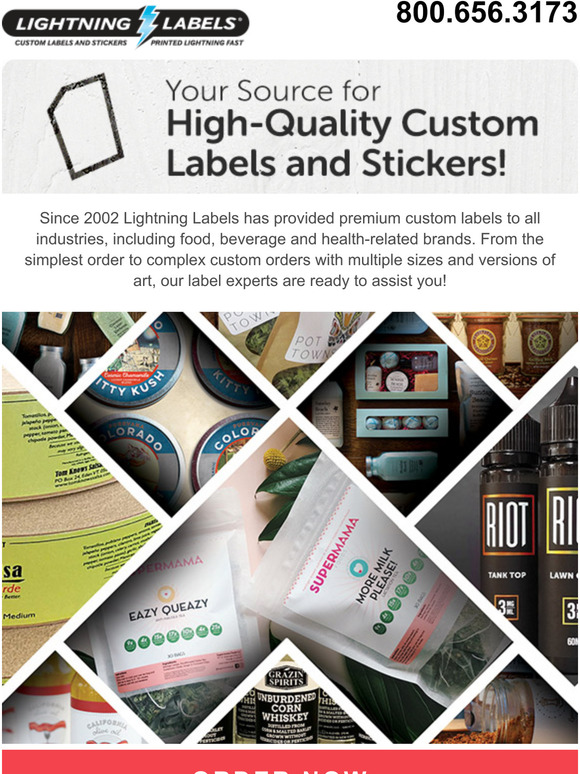 Lightning Labels: Thinking of Refreshing Your Product Labels for 2021 ...