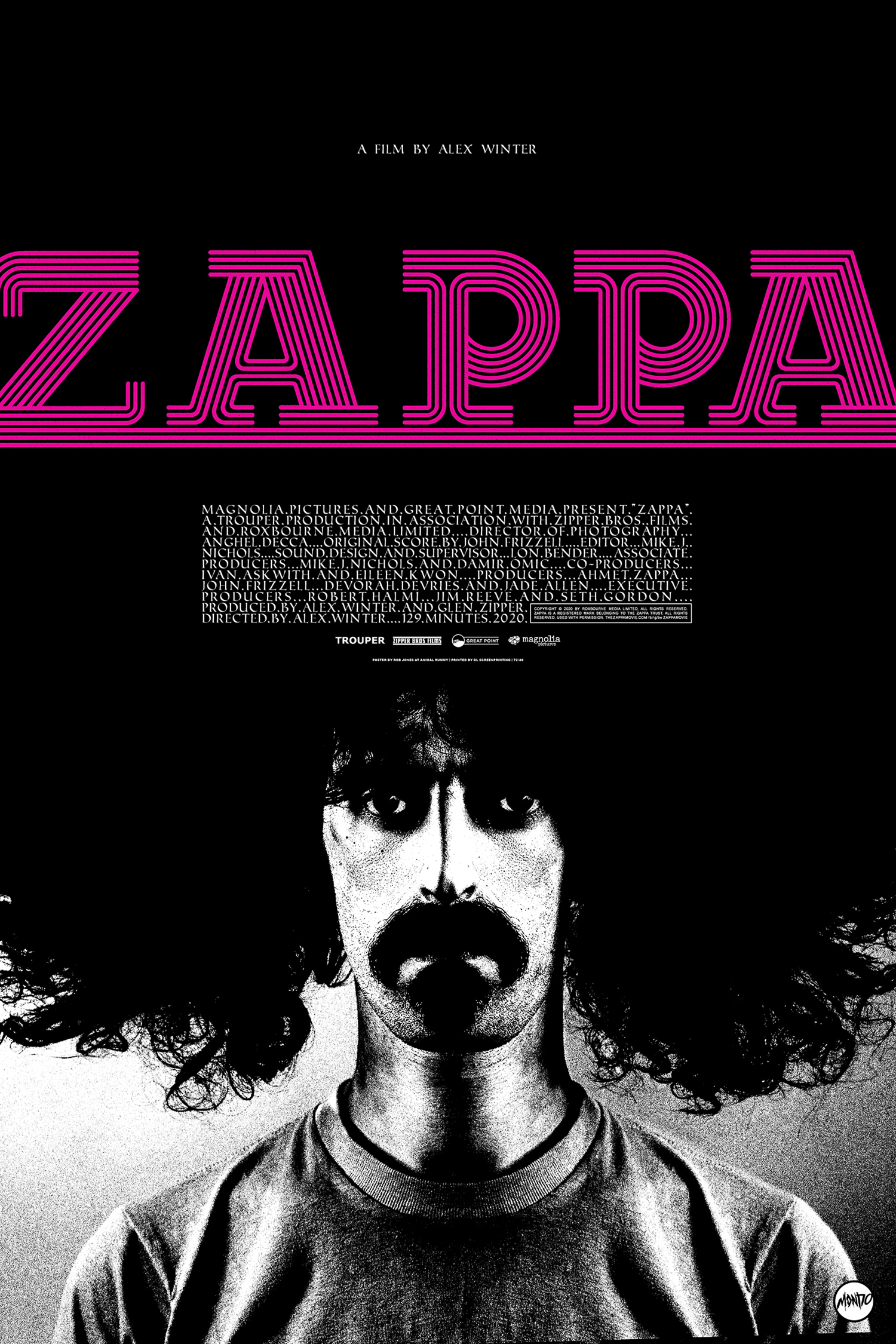 Mondo: Two New Posters Celebrating Musician And Artist Frank Zappa | Milled