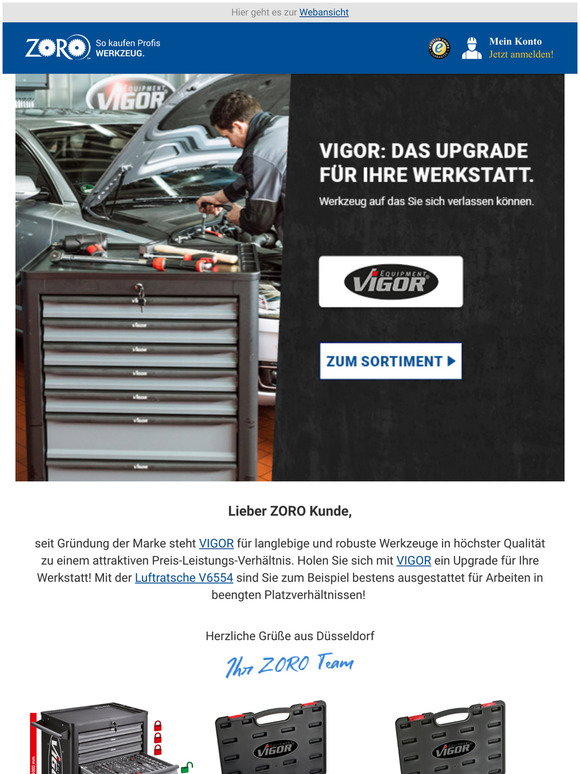 Zoro: Starke Tools von VIGOR | Milled