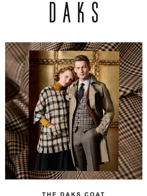 DAKS: DAKS Reintroduces Its Classic Winter Coats | Milled