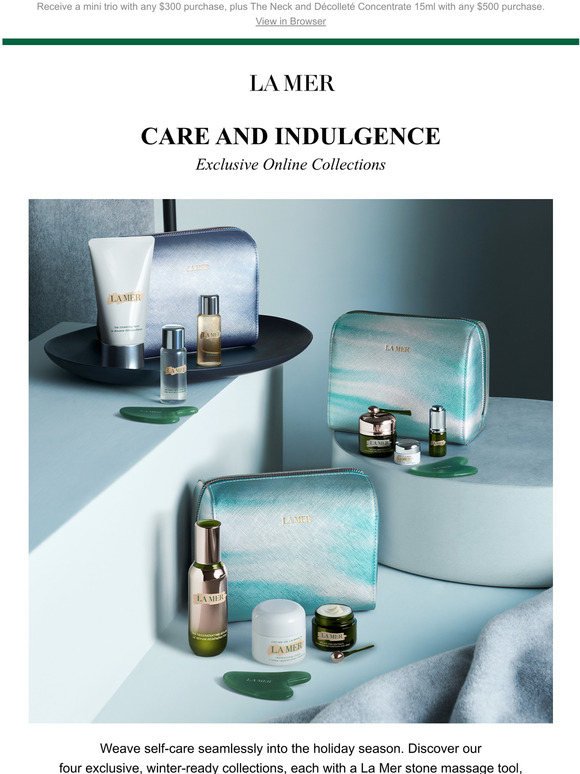 La Mer: NEW Exclusive Sets: Self-Care with La Mer | Milled