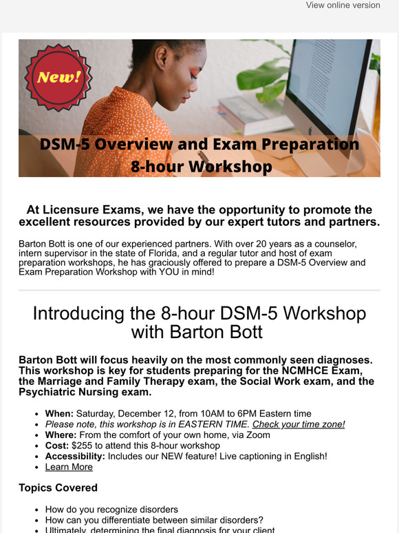 Social Work Exam: Learn the MOST IMPORTANT DSM-5 diagnoses to know for ...