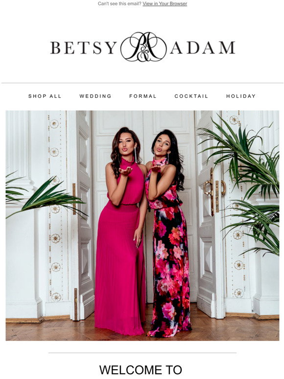 Betsy and Adam: Welcome to Betsy & Adam 👗 We're So Happy You're Here ...