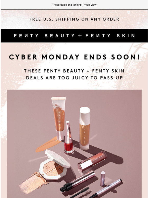 Fenty Beauty: 30% off Fenty Beauty + FREE gift with $75+ Fenty Skin ...