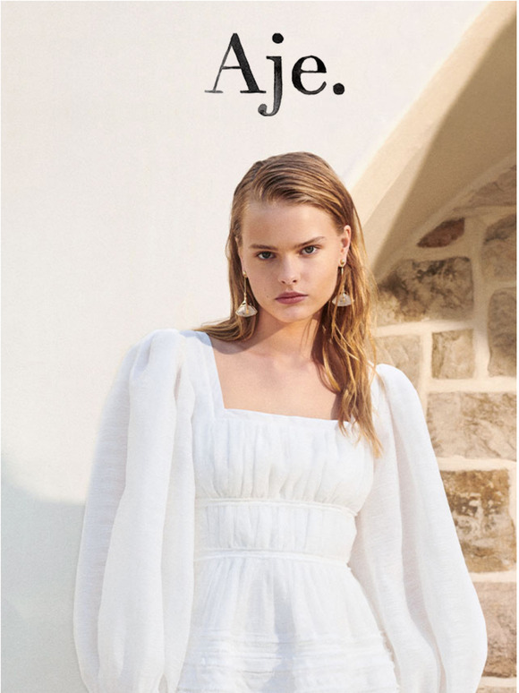 Aje: New Arrivals | Discover A Refreshing Palette Of White And Sky Blue ...
