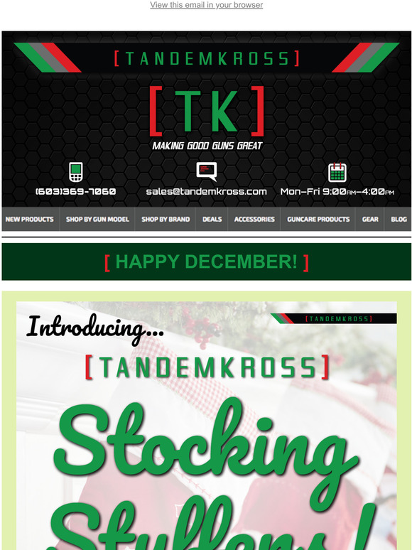 TANDEMKROSS: 🎄TANDEMKROSS December Deals are Here! | Milled
