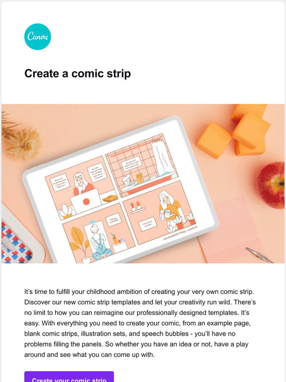 Canva: Get creative with our new comic strip templates | Milled